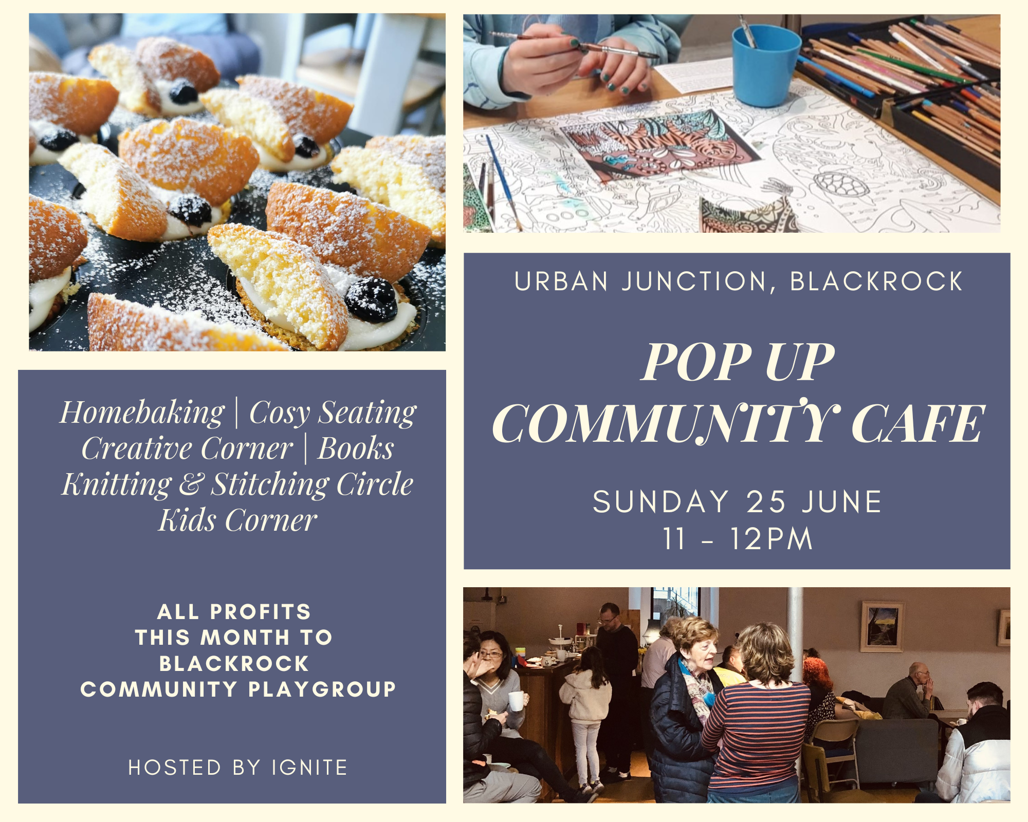 Pop Up Cafe Continues – Urban Junction