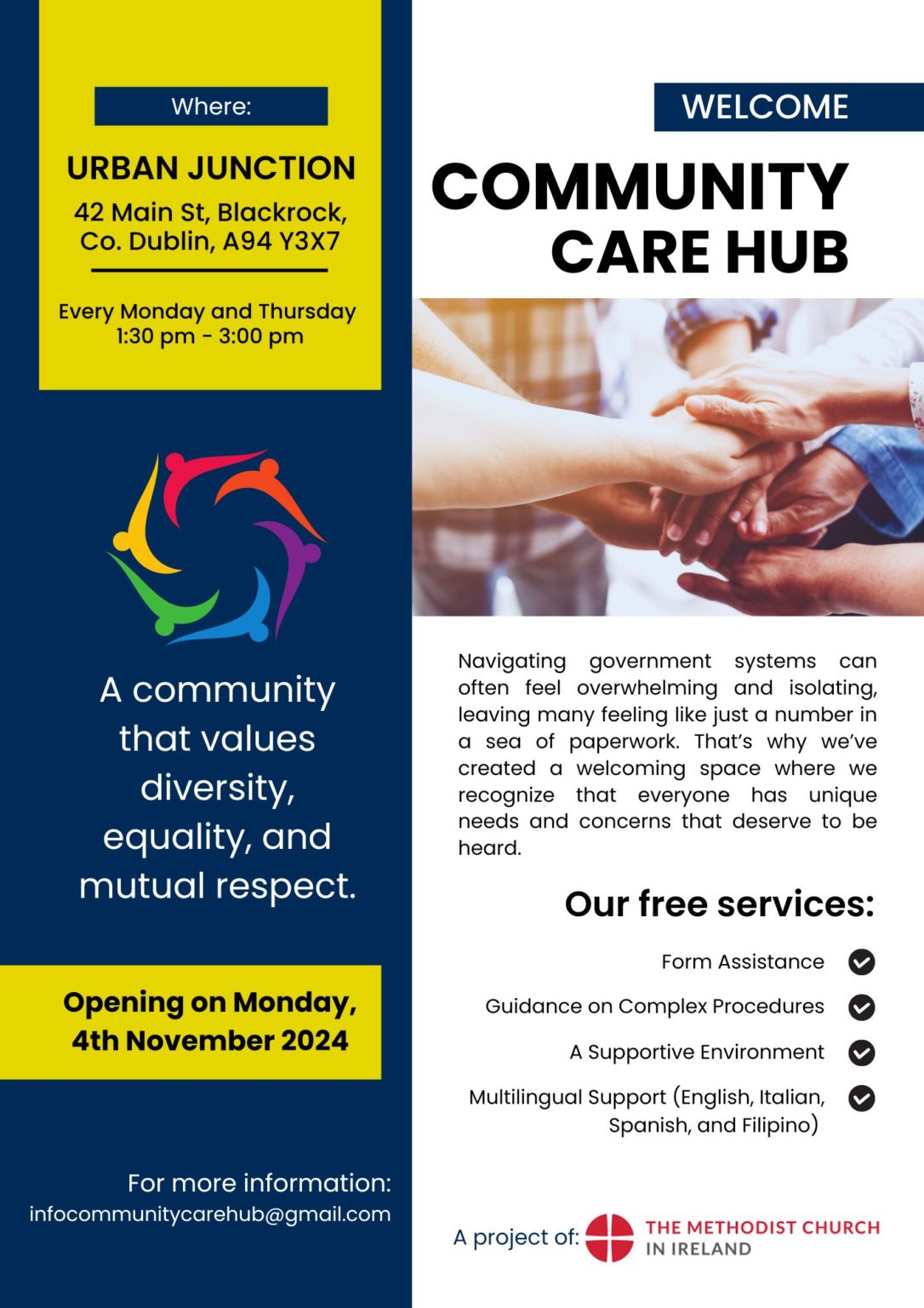 New Community Care Hub Opening – Urban Junction